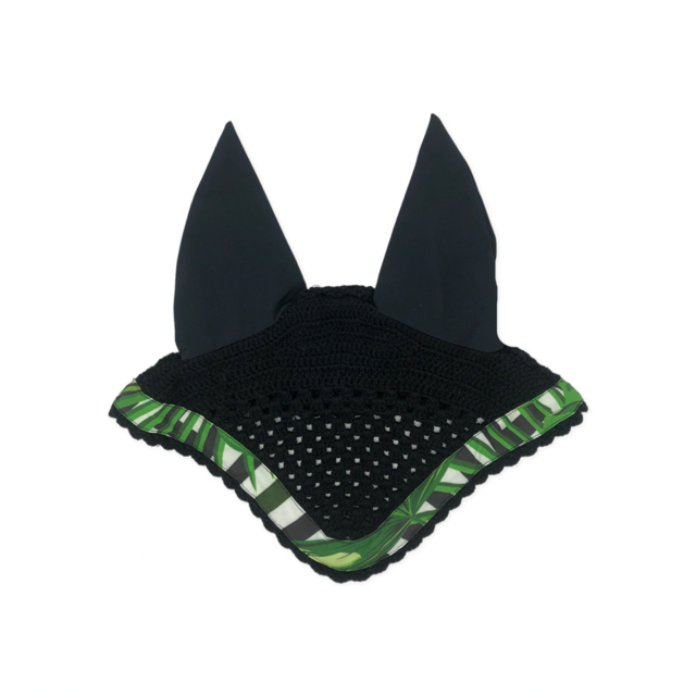 Geometric Jungle Print Ear Bonnet | Horse Ear Bonnets | Paladin ...
